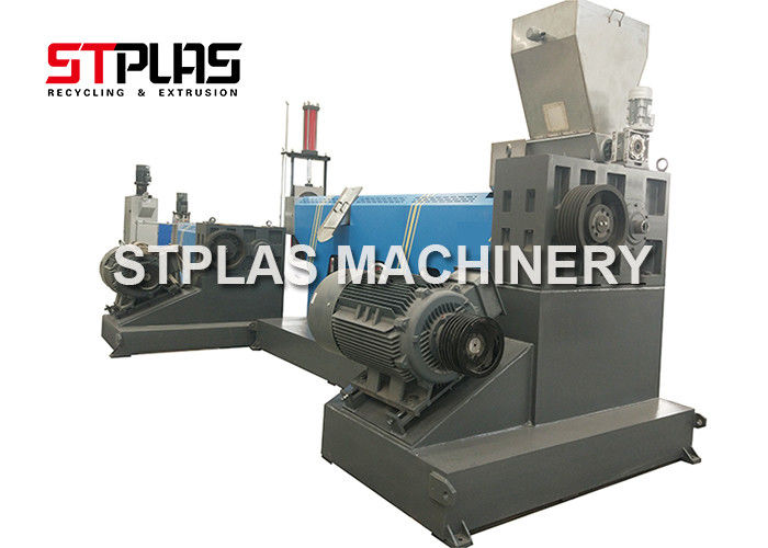 Double Stage Plastic Recycling Pellet Machine , Single Screw Extruder ...