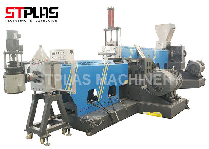 Two Stage Mother Baby Plastic Recycling Extruder Machine With Vented ...