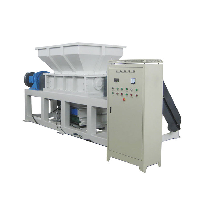 Multifunctional WOOD/PLASTIC/RUBBER/METAL shredder Single/Double shaft ...