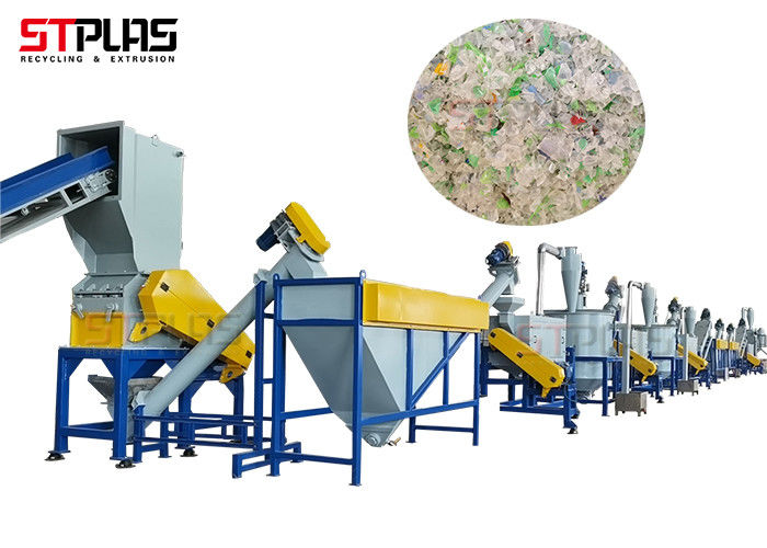 500kg/h Filament Grade Waste PET bottle Recycling Machine with Hot Wash