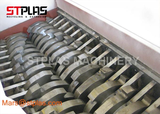 Industrial Twin Shaft E-Waste Hard Drive Hard Disk Shredder