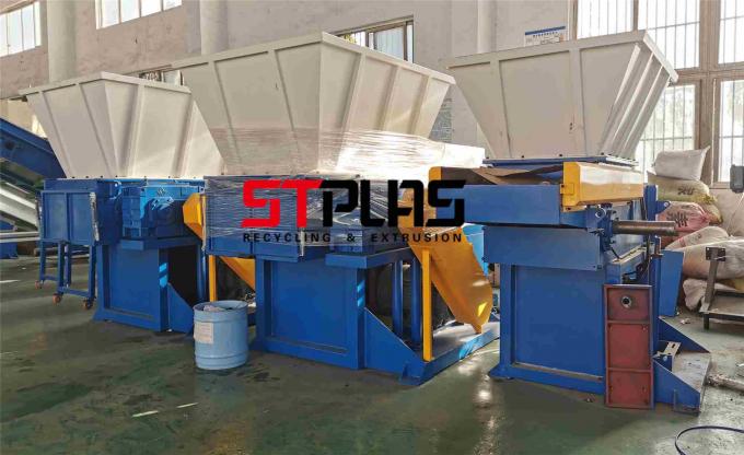 Plastic Scrap Grinder Machine Plastic Scrap Cutting Machine with D2 Blades