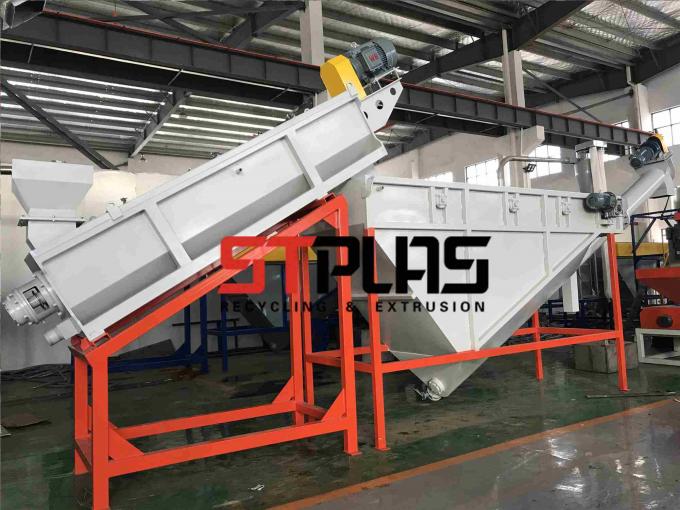 12 Month Warranty Plastic Waste Recycling Machine Plastic Waste Washing ...