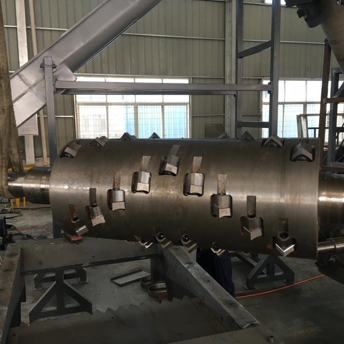 Single Shaft Pipe Barrel Bottle Film Disk Plastic Shredder Recycling ...