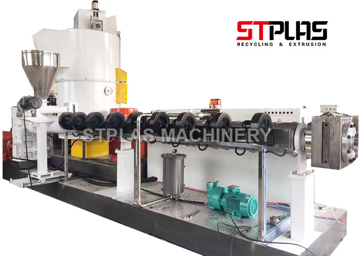 Large Output Single Screw Plastic Extruder , Plastic Recycling ...